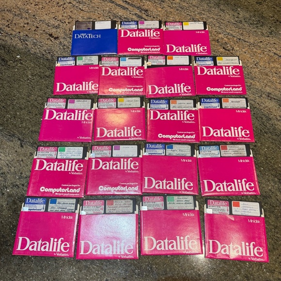 Computers, Laptops & Parts | Vintage Apple Ii Era 525 Floppy Disk Lot ...
